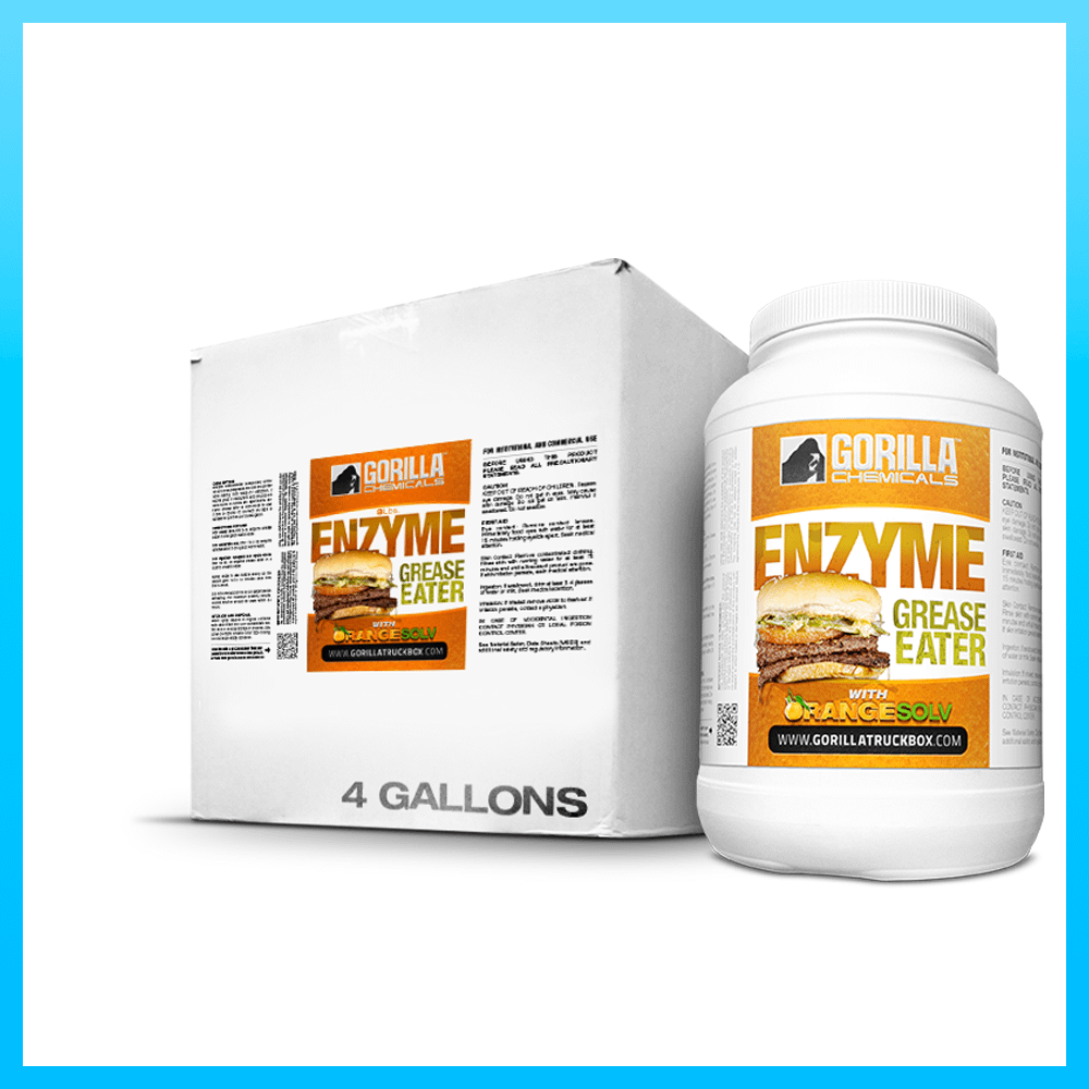 Gorilla Enzyme Grease Eater - Case (4 Each 8lb Pails)